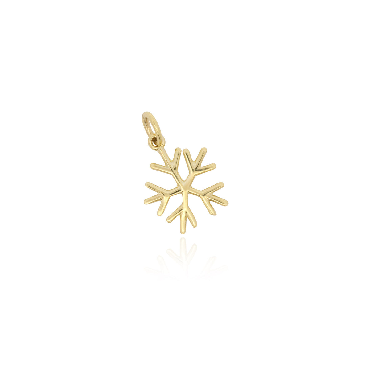 Mini Gold Snowflake Charm – The Lovery