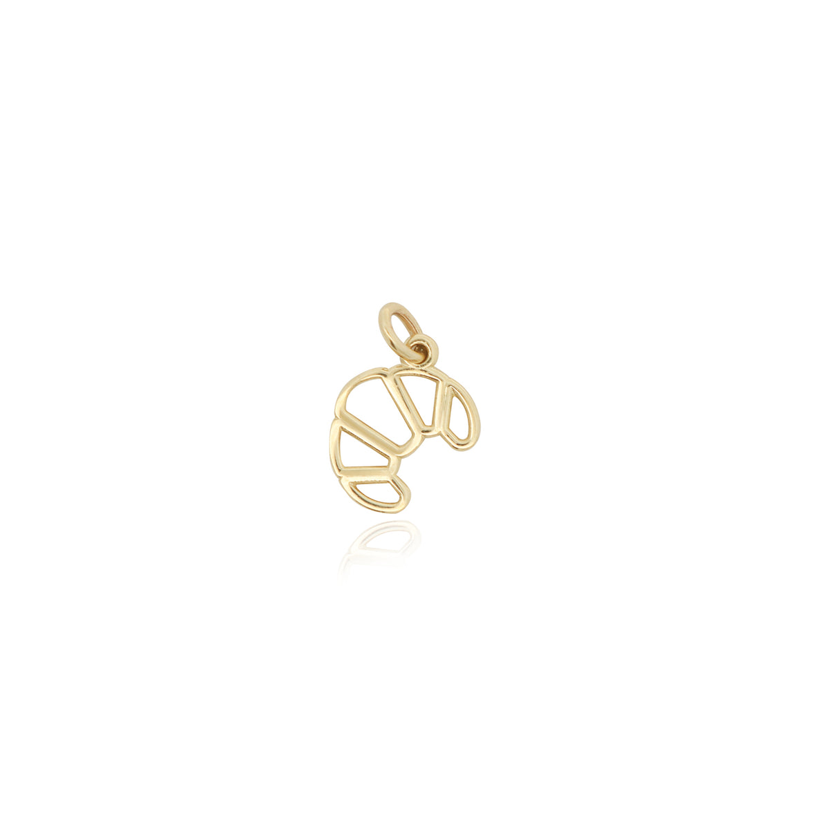 Mini Gold Croissant Charm – The Lovery