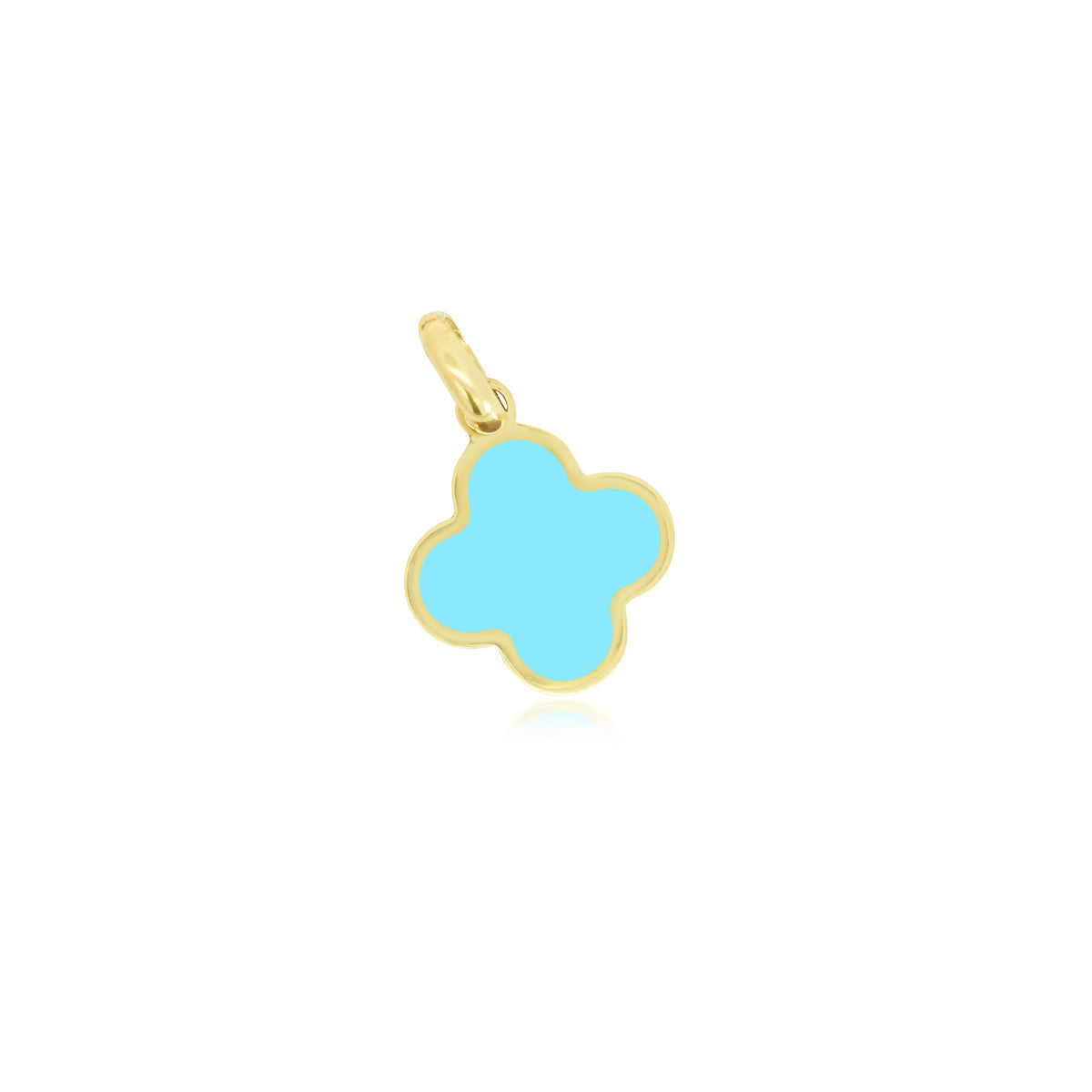 Turquoise Clover Charm – The Lovery