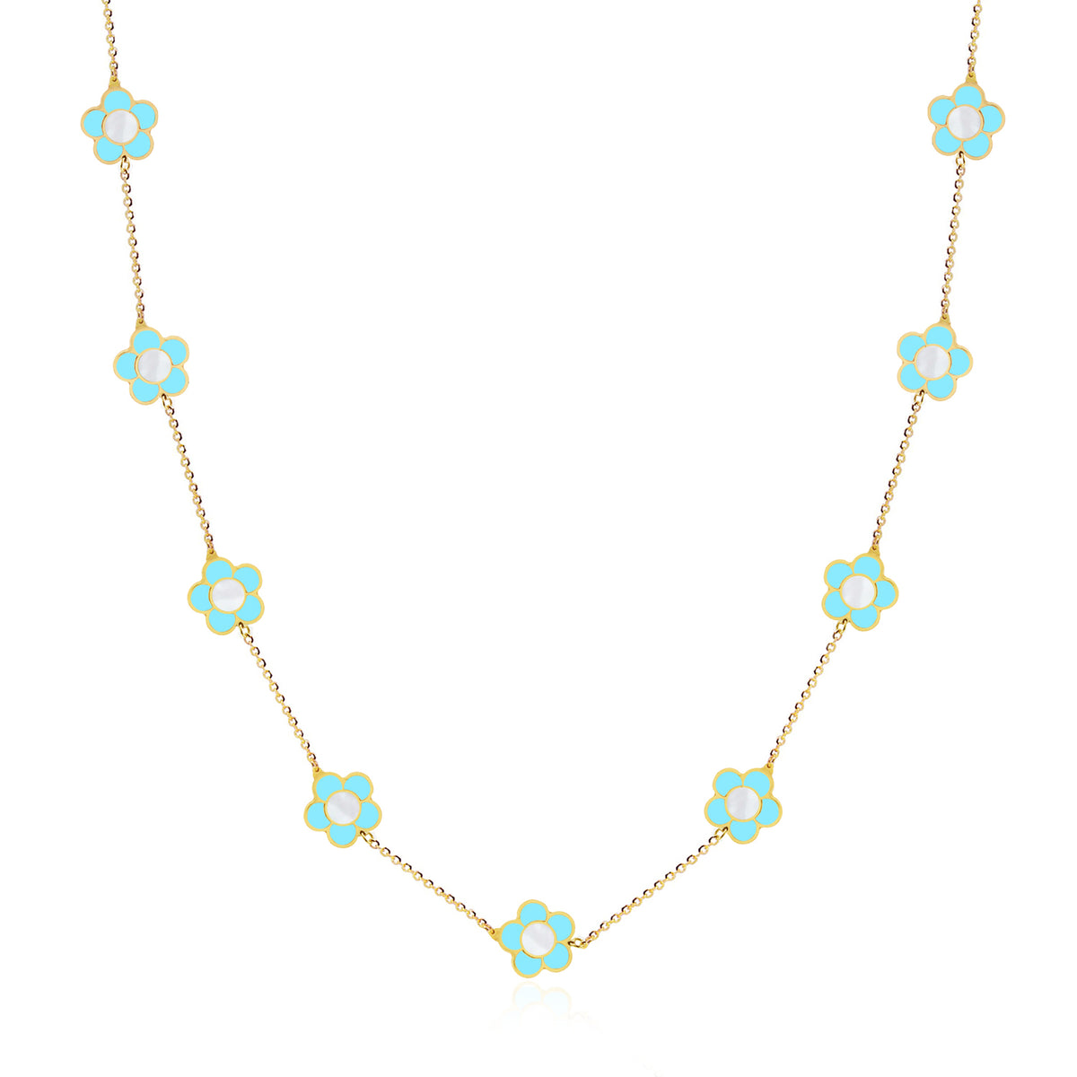 Turquoise Daisy Necklace – The Lovery